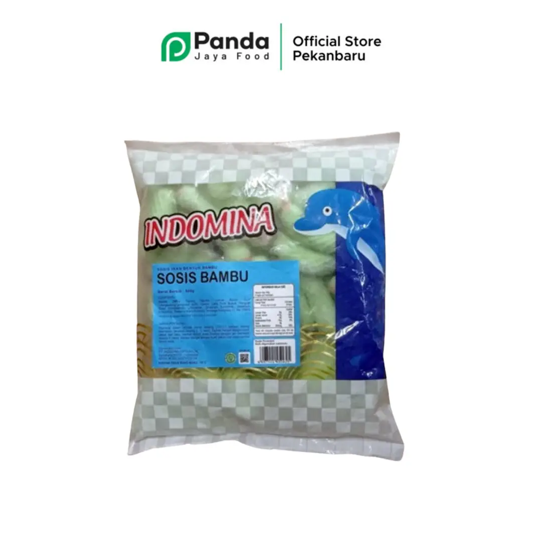 Indomina Sosis Bambu 500 Gram - Panda Jaya Food